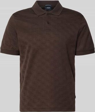 Joop Modern Fit Poloshirt mit Strukturmuster Modell Roberto