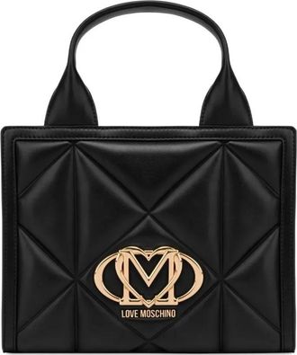 Love Moschino Shopper & Totes - Quilted Black Handbag - Gr. unisize - in Schwarz - für Damen