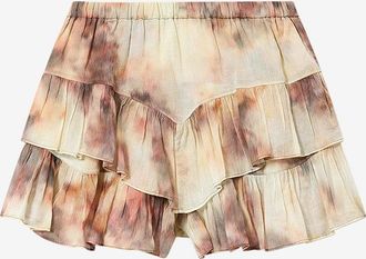 Isabel Marant Short Jocadia - Femme - Beige - Taille 34 - Marant &Eacute;toile
