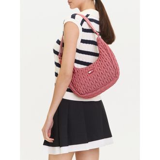 Tommy Jeans Handtasche Tommy Jeans Tjw Urban Quilted AW0AW17546 Rosa