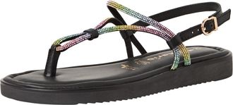 Tamaris Sandalette Damen Flach Multicolor,EU 40