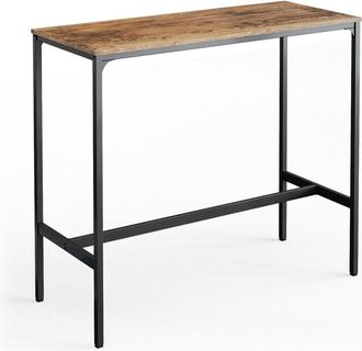 Vicco Table de bar Fyrk, Bois antique, 120 x 50 cm Vicco