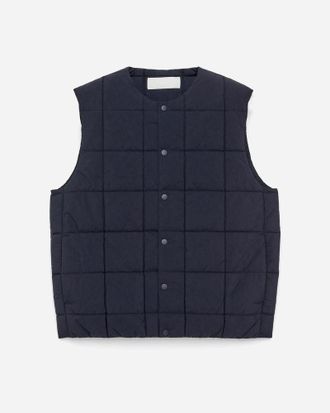Arket Steppweste -Blau