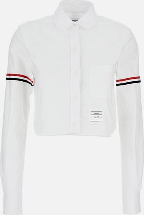 Thom Browne Klassisches Kurzes Hemd