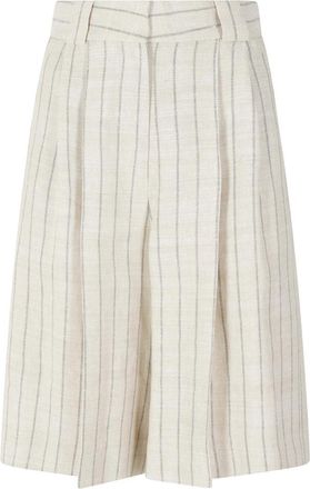Blaz&eacute; Milano Femme, Shorts, Beige, Taille: 36 FR Serene Husul Shorts