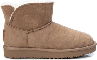 Xti Freizeitstiefeletten Damen Beige - Bequeme und vielseitige Schuhe - Casual Mode - Modell 04443606 (Gr&ouml;&szlig;e 38)