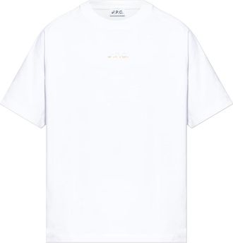 A.P.C. A.p.c., Homme, Tops, Blanc, Taille: 2XL T-Chemises