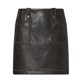 Liu Jo Wf6465 E1106 Minirock - - Skirts - Damen - Braun - M