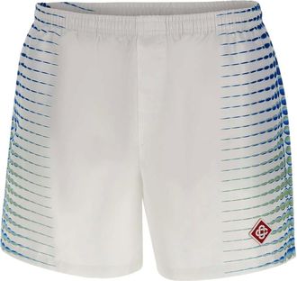 Casablanca Homme, Shorts, Blanc, Taille: S Short Shorts