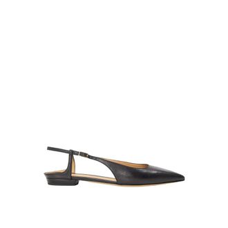Emporio Armani Femme, Chaussures, Noir, Taille: 38 1/2 EU Escarpins bout pointu &agrave; bride arri&egrave;re