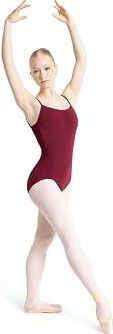 Capezio Camisole Leotard with Adjustable Straps Justaucorps, Bordeaux, L Femme