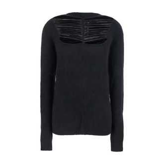 Rick Owens Concordians LS Top - - Knitwear - Damen - Schwarzk - M