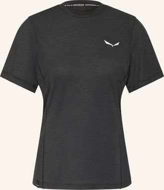 Salewa T-Shirt Puez Dryton schwarz