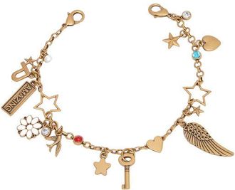 Pinko Anhänger Bag Charm 2 AI 25-26 PCPL 105519 A2RJ Goldfarben