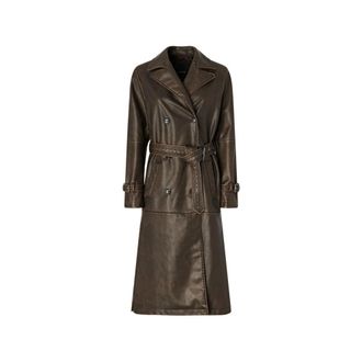 Pinko Tamerice Trenchcoat - - Coats - Damen - Braun - S