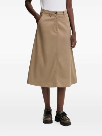 Marc O'Polo jupe mi-longue &agrave; coupe &eacute;vas&eacute;e - Tons neutres