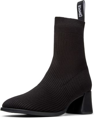 Camper Damen Kora K400800 Medium Boot, Schwarz 001, 39 EU