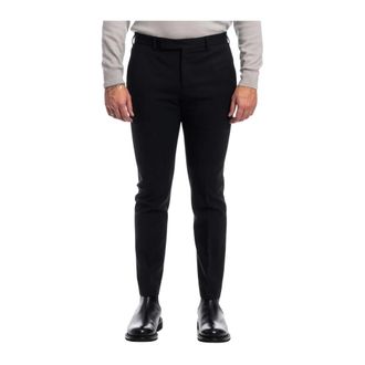 PT01 Slim Fit Pantalone - - Trousers - Herren - Schwarzk - L