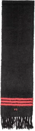 Yohji Yamamoto &Eacute;charpe &agrave; rayures - Homme - Accessoires - Noir - Taille: ONE Size
