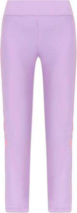 Versace Jeans Couture Femme, Pantalons, Violet, Taille: 42 FR Leggings avec Bandes Lat&eacute;rales