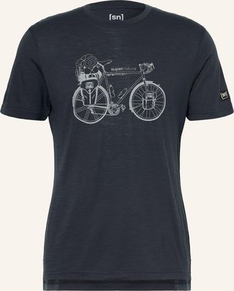 super.natural Funktionsshirt Wonder Wheel blau