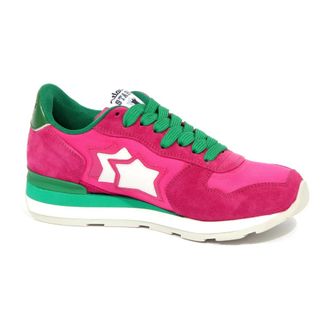 Atlantic Stars Fuxia/Gr&uuml;ner Wildleder/Stoff Schuh - - Shoes - Damen - Mehrfarbig - 37 EU