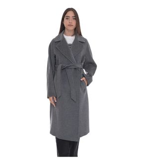 Max Mara Manteau en laine Resina - Femme - Manteaux - Gris - Taille: 42 FR