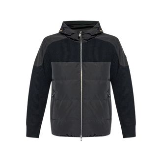 Moose Knuckles Ribbed-panel Quilted Padded Jacket