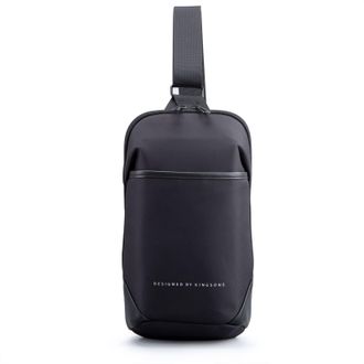 Kingsons Sling Bag f&uuml;r Herren Damen, Sling Rucksack Laptop Crossbody Bag 7 Zoll mit verstellbarem Stap, Wasserdicht Anti-Diebstahl Sling Rucksack f&uuml;r Reisen, W