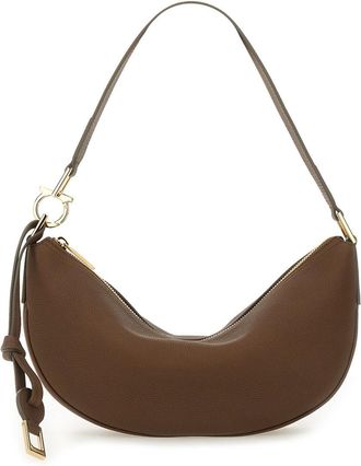 Ferragamo Hobo S Shoulder Bag - Brown