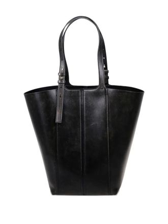Golden Goose Shopper & Totes - Structured Black Shopper Bag In /Calf Leather - Gr. unisize - in Schwarz - f&uuml;r Damen