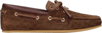 Gucci Mocassins Femme Camouflage Marron