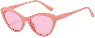 Generic Lunettes de soleil oeil de chat à grande monture pour hommes et femmes, lunettes de plage pare-soleil de vacances (couleur : E, taille : moyen) 2026, 