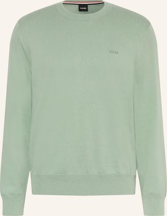 HUGO BOSS Pullover Upacas gruen