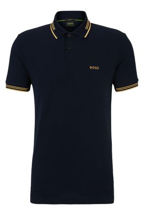 BOSS Herren Paul Polo, Dark Blue401, S EU