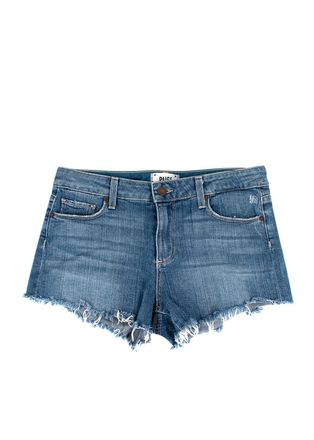 Paige Distressed Denim Keira Shorts Size 26/66