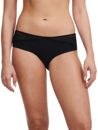 Chantelle Slip CHANTELLE PLAY, Damen, Gr. 36, schwarz, Obermaterial: 71% Polyamid, 29% Elasthan, k&ouml;rpernah, Unterhosen Slip, Spitze, blickdichtes Gewebe