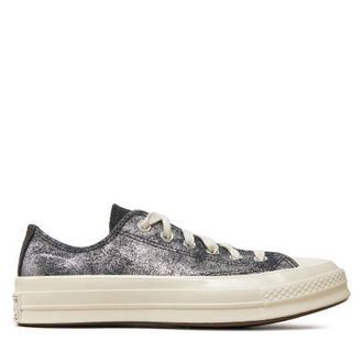 Converse Sneakers aus Stoff Converse Chuck 70 Suede Shimmer Ox A10379C Grau