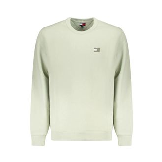 Tommy Hilfiger Gr&uuml;ner Baumwoll Herren Pullover Casual Cool - - Sweatshirts & Hoodies - Herren - Gr&uuml;n - 2XL