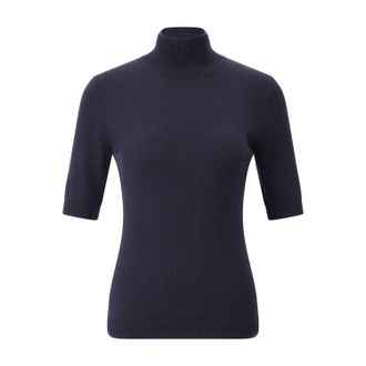 Max Mara Kurzarmpullover Cantone aus Wolle