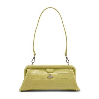 Vivienne Westwood Sac port&eacute; &eacute;paule peau de crocodile en cuir