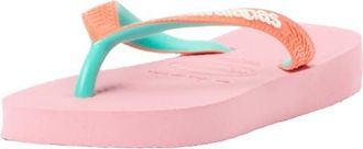 Havaianas Boys Unisex Kids Top Mix (Mini Me) Flip-Flop, Pink Lemonade, 12 UK Child