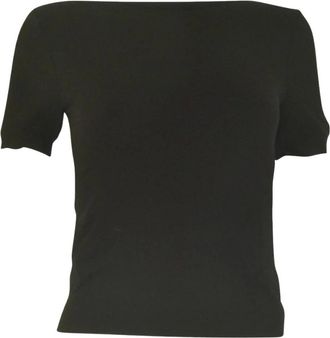 Maison Margiela Femme, Tops, Noir, Taille: 40 FR T-Chemises