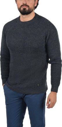 Blend Strickpullover BHCarrizal Stilvoller Grobstrick-Pullover mit Rundhalsausschnitt