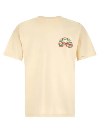 Willy Chavarria Logo-Embroidered T-Shirt - Cream