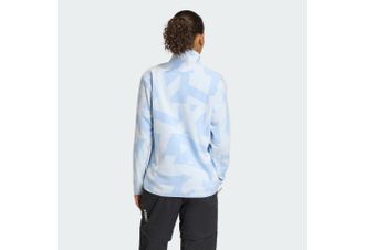 ADIDAS TERREX Fleecejacke TERREX MULTI PRINTED FULL-ZIP FLEECEJACKE (1-St)