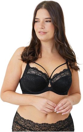 SugarShape BH ELIANAVELVET Demi-BHS unwattiert Spitzen-BHS,Bügel-BHS