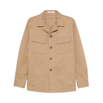 Tagliatore Button-up Field Jacket - - Jackets - Herren - Beige - M