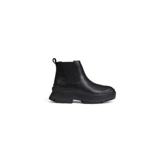 Timberland Femme, Chaussures, Noir, Taille: 36 EU Bottines Chelsea en Cuir Noir