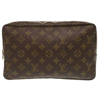 Louis Vuitton Pre-owned Tissu sacs-louis-vuitton - Femme - Pre-owned - Brun - Taille: ONE Size